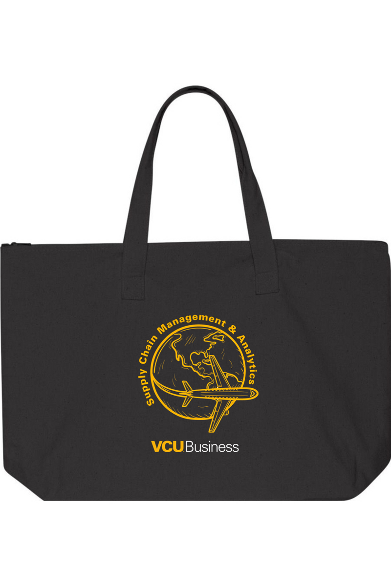 VCU Business - SCMA - Cotton Canvas Tote – College Thread