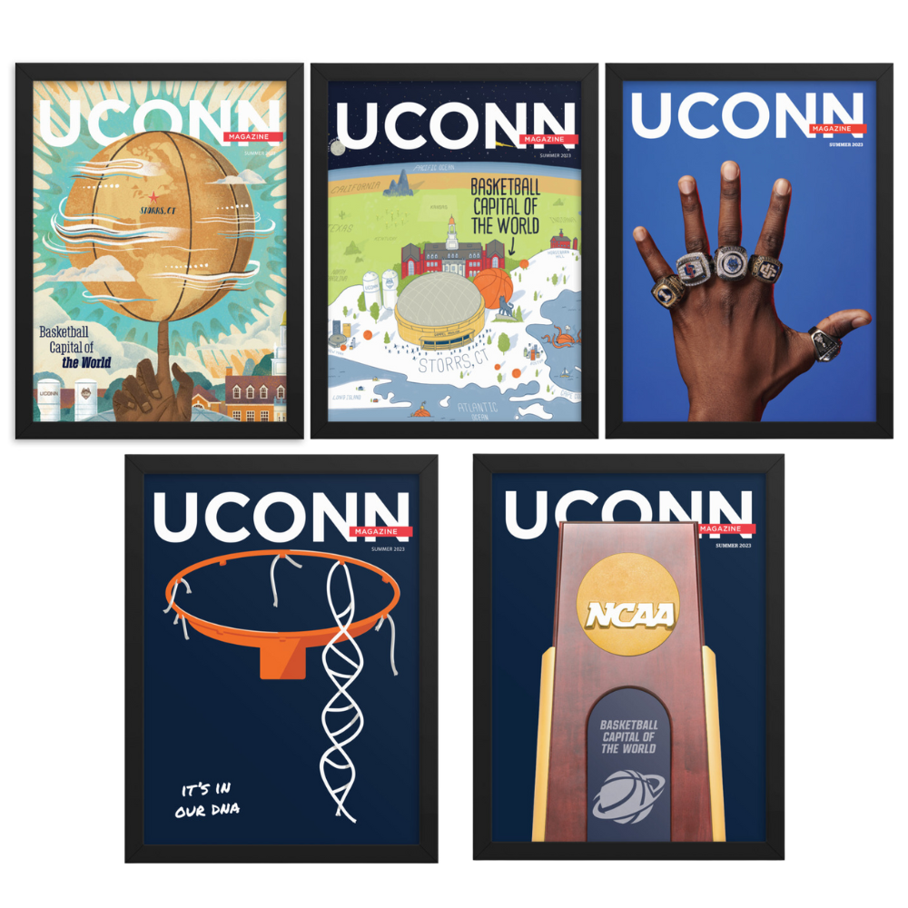 UConn Magazine - Framed Poster Bundle – College Thread