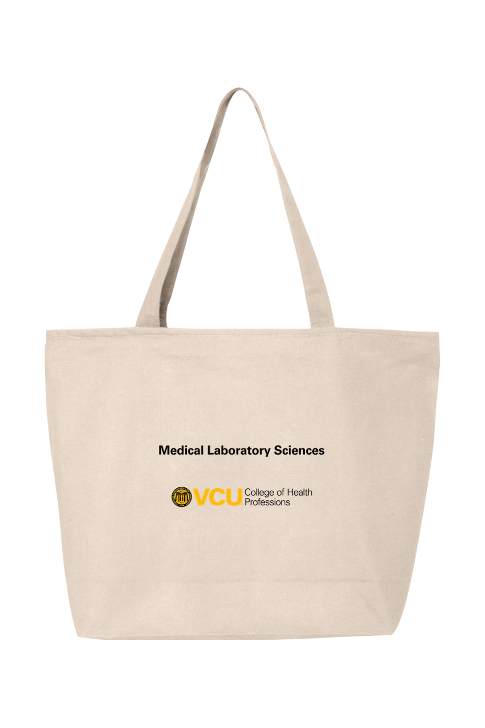 VCU - Medical Laboratory Sciences - Canvas Zippered Tote – College Thread
