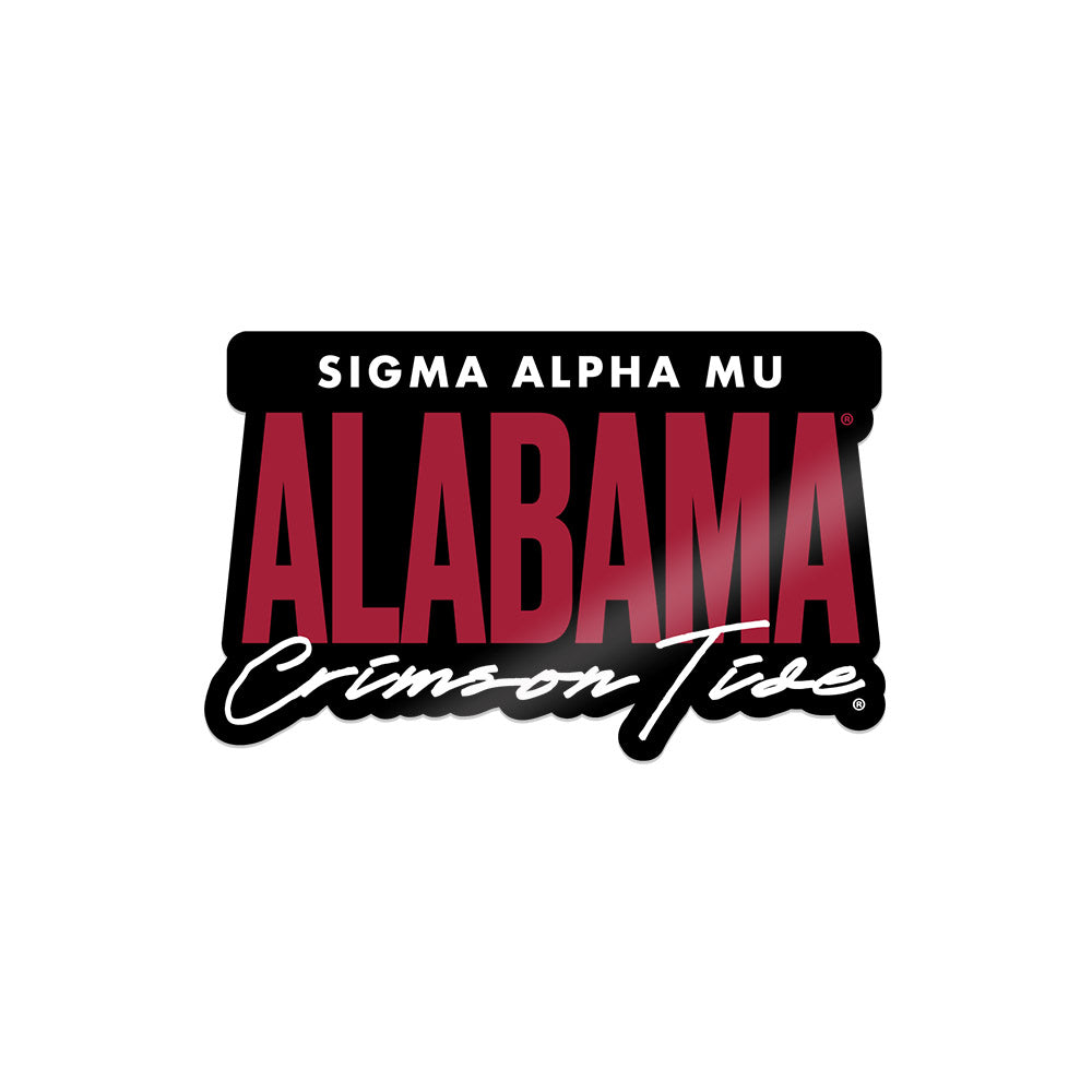 Alabama - Sigma Alpha Mu - Sticker – College Thread