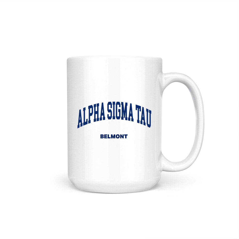Belmont - Alpha Sigma Tau - Coffee Mug – College Thread