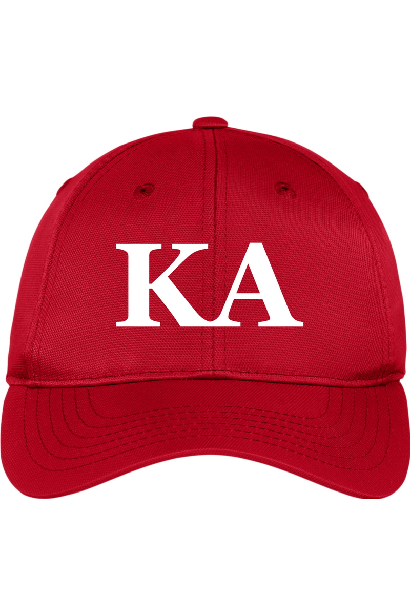 Kappa Alpha Order - Dry Zone Nylon Cap - White Embroidered Letters ...