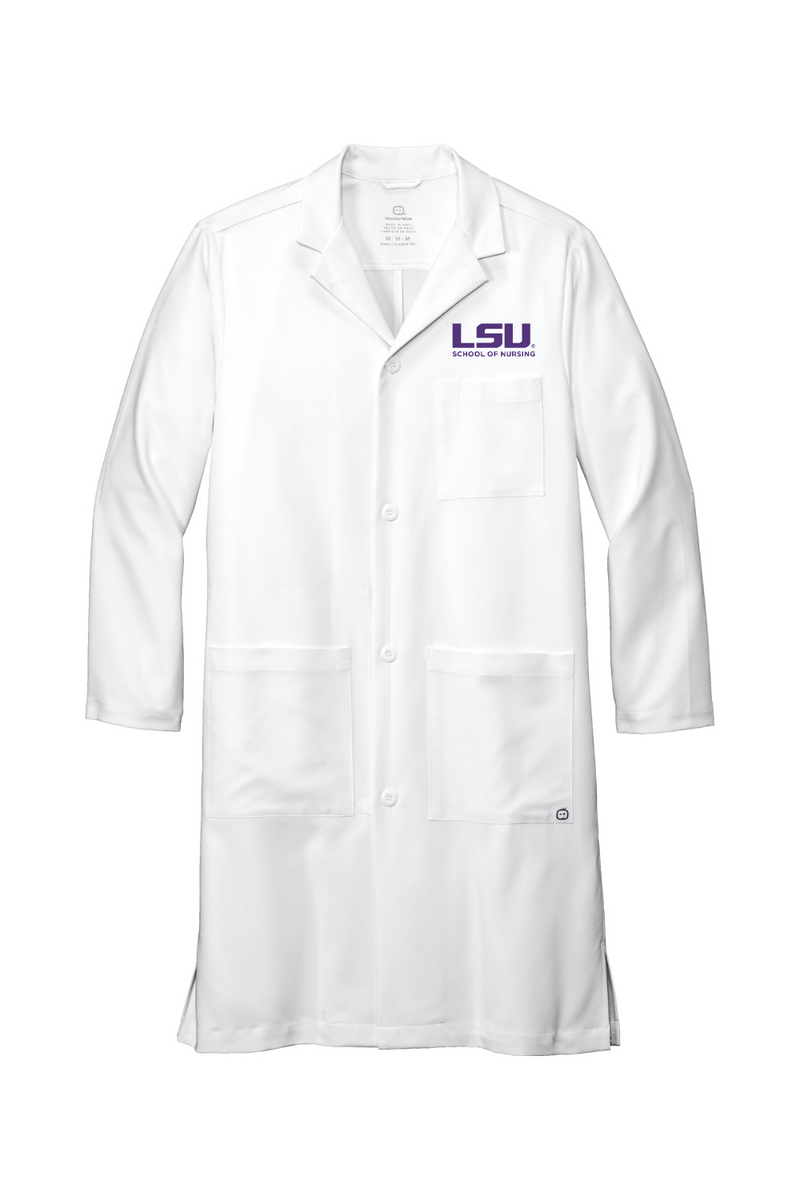 Louisiana State University - School of Nursing - Men's Long Lab Coat ...