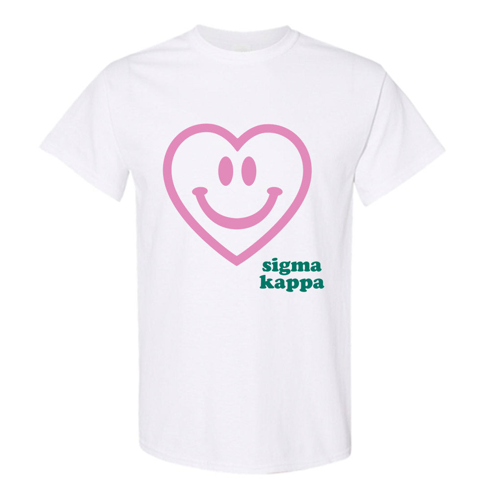 Sigma Kappa // heart smiley – College Thread