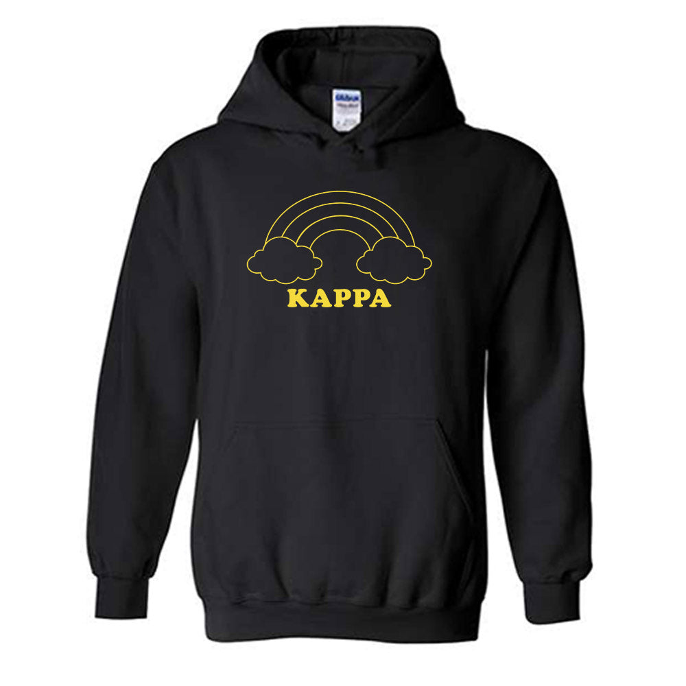 Kappa Phi Lambda Be A Nice Human Hooded Sweatshirt – College Thread